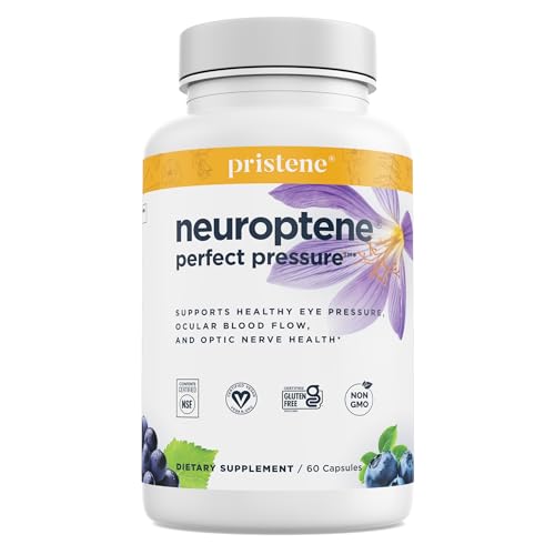 Eye Pressure Supplement with Bilberry Saffron Niacinamide CoQ10 for ...