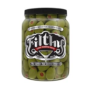 Amazon.com : Evaxo FILTHY PIMENTO OLIVES 64OZ - 1/Case : Grocery ...