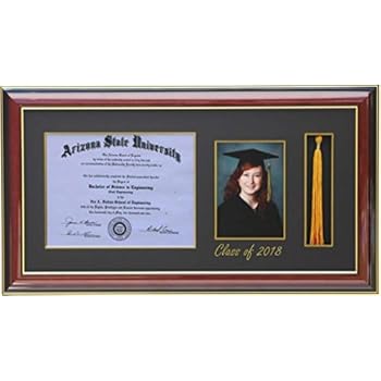 Amazon.com - Graduation Diploma and Tassel Frame Display Case 11 x 8.5 ...