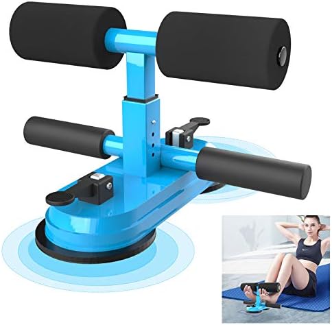 Sit Up Bar for floor, Upgraded Portable Sit Up Assistant Device Abdomen ...