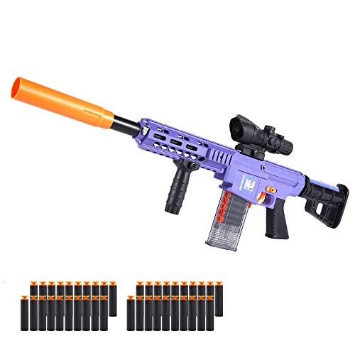 Automatic Machine Toy Gun for Guns Toy Sniper with Scope, Electric Toy ...