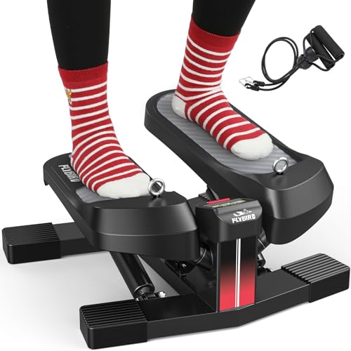 FLYBIRD Stair Stepper for Exercises, Pro Twist Stepper Machine with ...