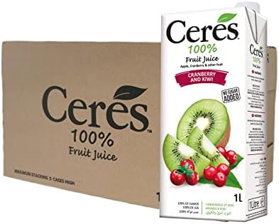 Ceres Cranberry Kiwi Juice, 12 x 1 Ltr price in Saudi Arabia | Amazon ...