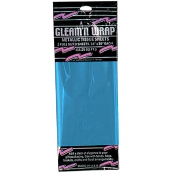 Amazon.com: Colored Mylar Sheets 18" x 30" - 5 Sheets Each Pack (Royal ...