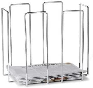 Amazon.com: Wires Newspaper Collector in Chrome Finish: Home & Kitchen