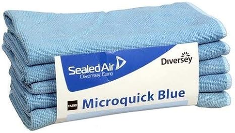 TASKI Microquick Microfiber Cloth Blue (5 Pcs): Amazon.in: Home Improvement