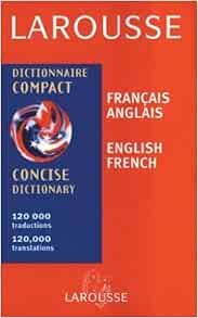 Amazon.com: Larousse Concise French/English English/French Dictionary ...