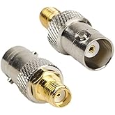 Amazon.com: DHT Electronics 2pcs RF coaxial Coax Adapter SMA Male to F Female : Electronics