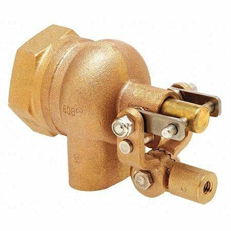 Buy R605t-2 Float Valve,2 In.,Pipe,Brass,Fnpt Float valve Tank float ...
