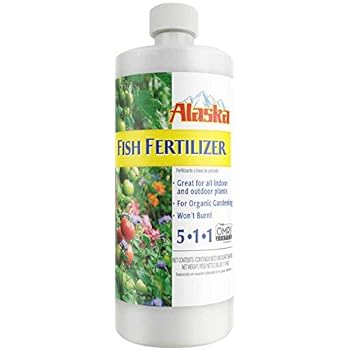 Amazon.com: Organic Hydrolyzed Liquid Fish Fertilizer 32oz: Garden ...