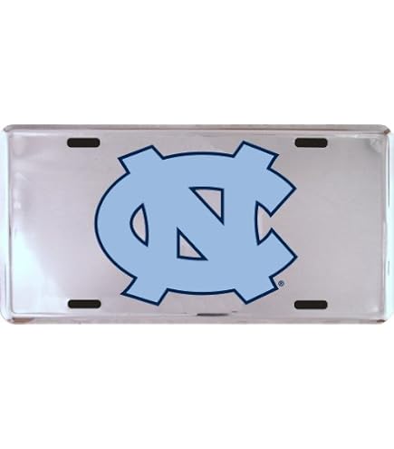 North Carolina Tar Heels UNC Tar Heels License Plate - Official North ...