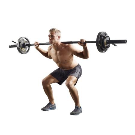 Gold's Gym 3-Piece Olympic Bar | Workout Schedule