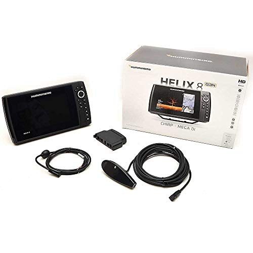 Humminbird Helix 12 G3N Fish Finder with Chirp, MEGA DI+, GPS, and 12.1 ...