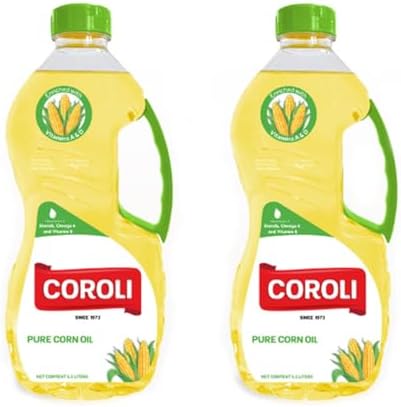 Coroli Corn Oil 1.5 Liter Twin Pack - Light and Cholesterol Free ...
