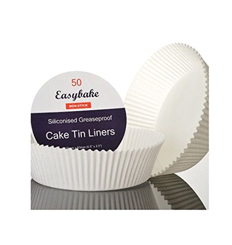 6.5" / 16cm Round Double Sided Greaseproof Cake Tin Liners Pack Of 50 ...