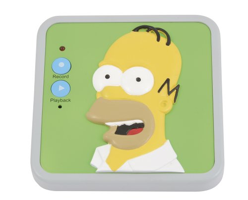 Homer Talking Fridge Message Recorder: Amazon.co.uk: Toys & Games