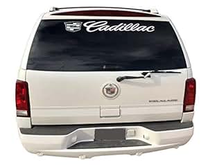 Amazon.com: CADILLAC Windshield Decal ESCALADE SUV Window Sticker ...