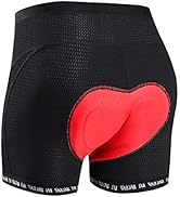 Amazon.com: BALEAF Women's Bike Cycling Underwear Shorts Padded High Waist Bicycle Biking Briefs ...