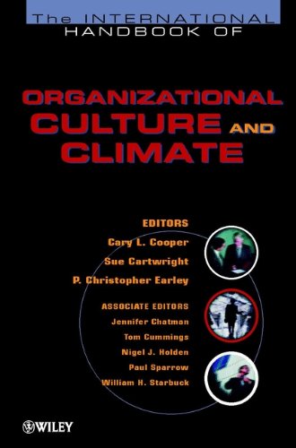 Amazon.com: The International Handbook of Organizational Culture and ...