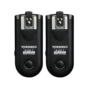 Amazon.com : Yongnuo 2.4GHz Wireless Flash Trigger/Receiver and Shutter ...