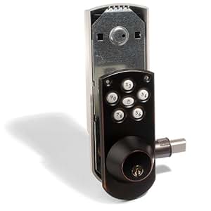Weiser Lock ED1460X11P Powerbolt 1000 Single Cylinder Deadbolt ...