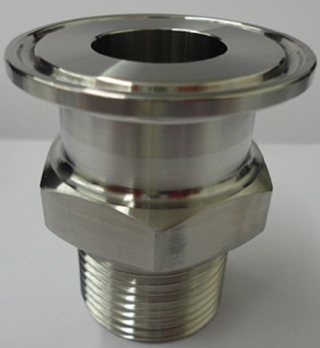 Tri-clamp X NPT Adapter ( Male) 1 1/2'' Clamp X 3/4" NPT: Industrial ...