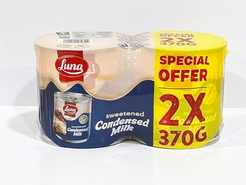 Luna Sweetened Condensed Milk 2x370g Value Pack price in Saudi Arabia ...