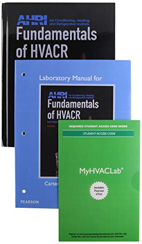 Amazon.com: Fundamentals of HVACR; Lab Manual for Fundamentals of HVACR ...