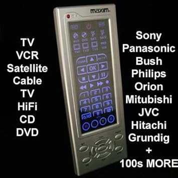 8 In 1 Touch Screen LCD Universal Remote Control: Amazon.co.uk: Electronics