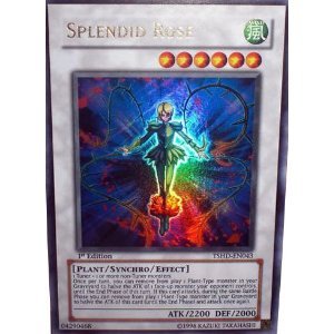 Amazon.com: Yu-Gi-Oh! - Splendid Rose (TSHD-EN043) - The Shining ...