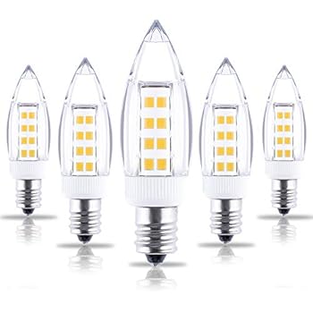 Globe Electric 7800001 1-watt LED for Life C7 LED Light Bulb, E12 Base ...