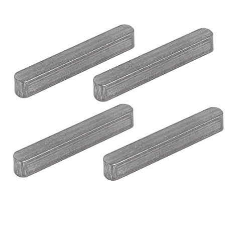 Amazon.com: uxcell 36mmx5mmx5mm 304 Stainless Steel Key Stock Keystock ...