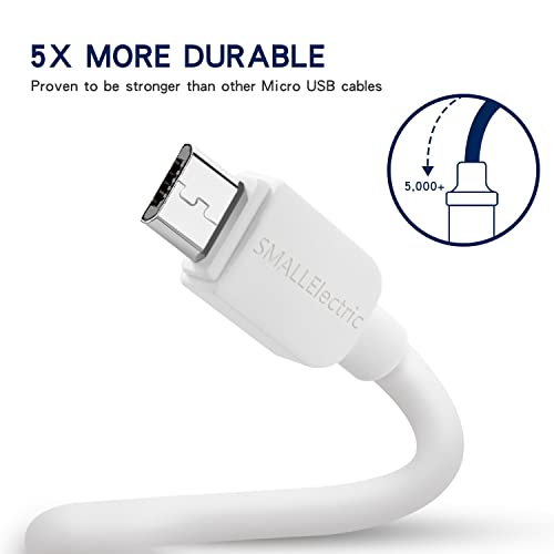 SMALLElectric Micro USB Cable (5-Pack, 6FT) Android Charger, Long ...
