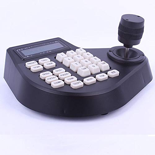 3 Axis Pan Tilt Zoom PTZ Controller Joystick LCD Display CCTV Dome ...