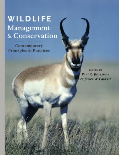 Amazon.com: Wildlife Management and Conservation: Contemporary ...