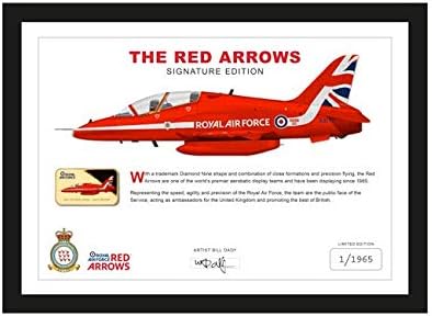 Collectology The Red Arrows Hand-Signed Framed Edition: Amazon.co.uk ...