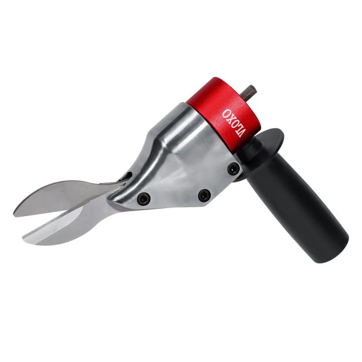 VLOXO Drill Metal Shear Attachment, Shear Metal Cutter with 360-Degree ...