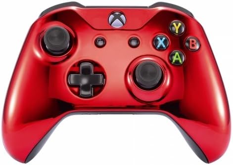 Chrome Red Wireless Bluetooth Custom Controller for Xbox One | Pricepulse