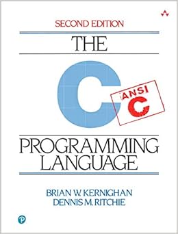 Amazon.com: C Programming Language, 2nd Edition: 8601410794231: Brian W ...