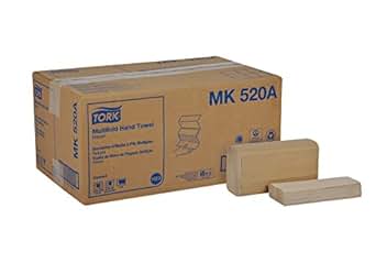 Tork Universal MK520A Multifold Paper Hand Towel, 1-Ply , 9.5" Width x ...