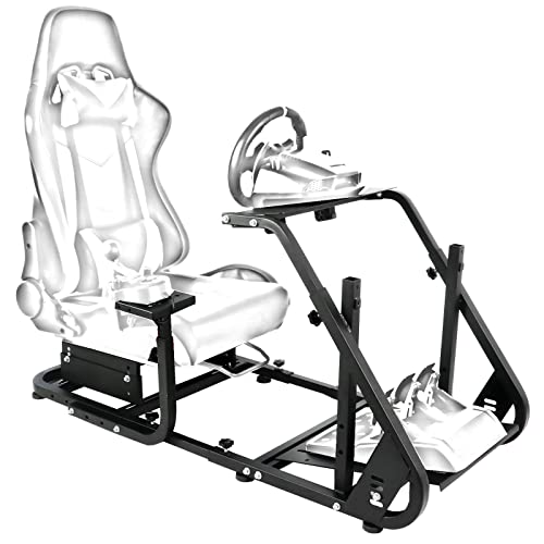 Dardoo Gaming Simulator Cockpit Frame Fits All Logitech G923 G29 G920 ...
