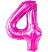 Amazon.com: Big, Rose Gold 36 Balloon number- 40 Inch | Rose Gold 36 ...
