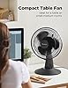 PELONIS Table Fan 12-Inch Oscillating Table Fan Small Portable Electric ...