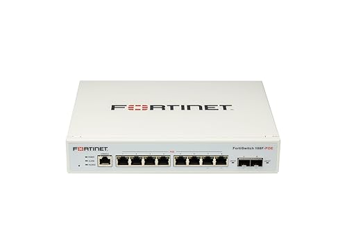 FORTINET FortiSwitch - 108F-POE L2+ Management Switch with 65W PoE (FS ...