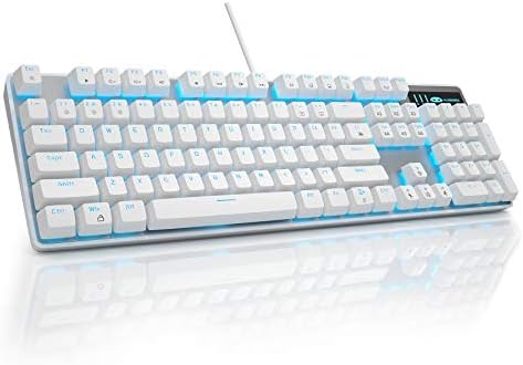MageGee Mechanical Gaming Keyboard, Wired USB Adjustable Backlight ...