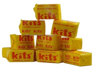 Amazon.com : Kits Original Taffy Chews, Banana Flavor, 2 Pound ...