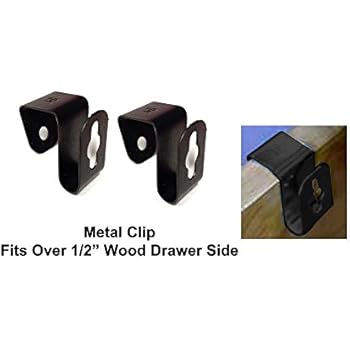 Amazon.com : Hanging File Bracket Clips (pkg4) #5080 : Office Products