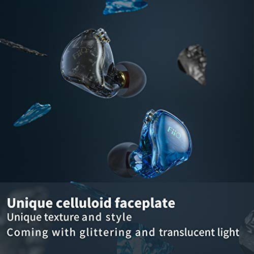 FiiO FD1 Hi-Res Earbuds Wired,in The Earphone,Beryllium-Plated Dynamic ...