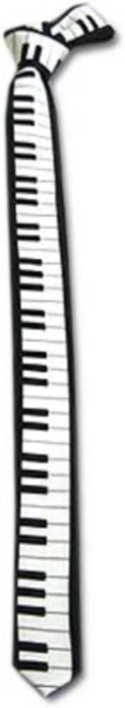 Amazon.com: Piano Keyboard Key Board TIE Necktie for 80's Party Dj ...