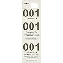Amazon.com: Winco Coat Checks, White, 500 Per Box: Home & Kitchen